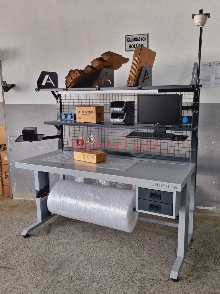 Arester FLOW 80x180 Paketleme ve Tasnif Masası | E-Ticaret Kargo ...